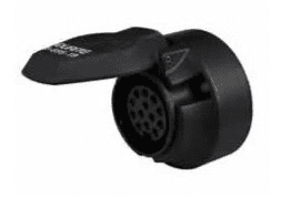 DURITE 13 Pin Plastic Caravan Socket - 12V 0-695-19