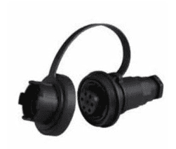 DURITE 4 Pin Heavy Duty Waterproof Plastic Plug - 32Amp 600v 0-464-26