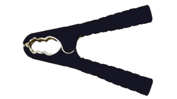 DURITE Black Crocodile Clip - 100A-0-153-01