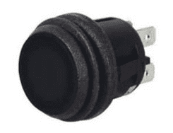 DURITE Black Momentary On Push Switch 0-690-50