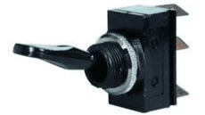 DURITE 3 Way/Change Over Toggle Switch with Plastic Lever 0-349-00