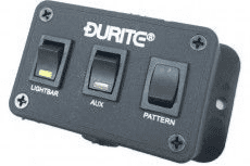 DURITE LIGHT BAR CONTROL SWITCH PANEL 0-443-99