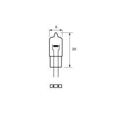 Durite Bulb 12V 10W G4 CAPSULE HALOGEN Pk1 7-004-34