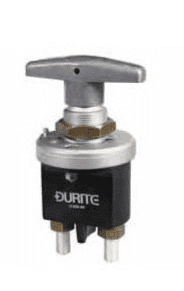 DURITE Heavy Duty Battery Isolator with Fixed Key - 250A 24V-0-605-60