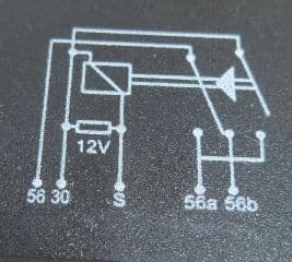DURITE LATCHING RELAY 12V 25A 0-728-02