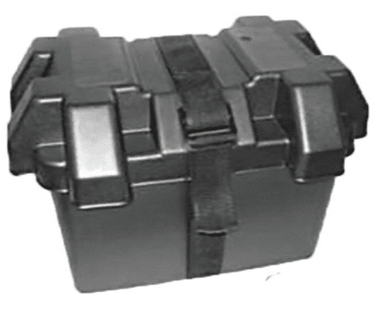 Extra Large Battery Box - W230 x L450 x H260 x 310mm 0-087-55