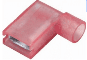 FLAG type terminals 6 3mm Red & Blue variants