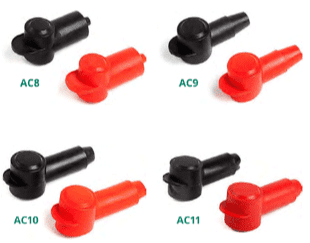 FLEXIBLE PVC ANGLED TERMINAL COVERS ALT/AC8 - AC11