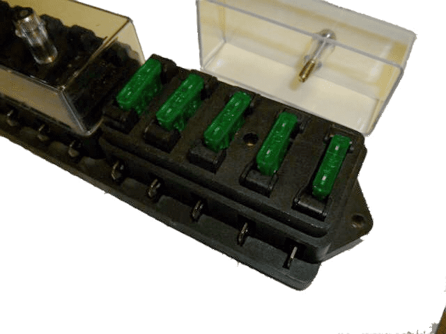 Fusebox 10 way with transparent lid ALT/LFB10-09