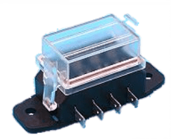 Fusebox 4 way with transparent lid ALT/FBB4T-01