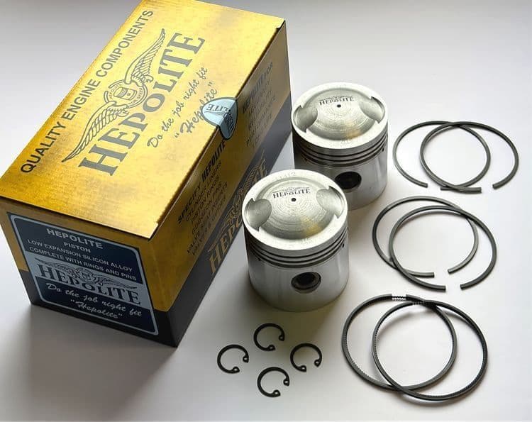 Hepolite Pistons BSA A10 SR 9 1 060 ALT/WW97291P-1-82