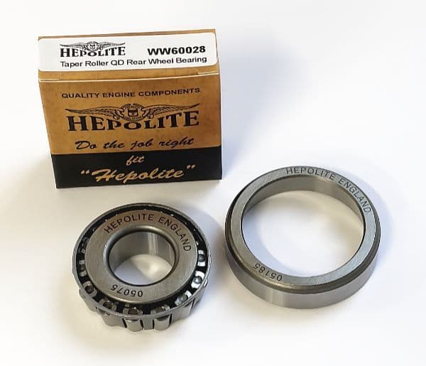 Hepolite Taper Roller Rear Wheel Bearing 37-1034 ALT/WW60028-1-82