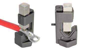 Indentation type crimp tool for copper tube uninsulated terminals 6mm2 ...