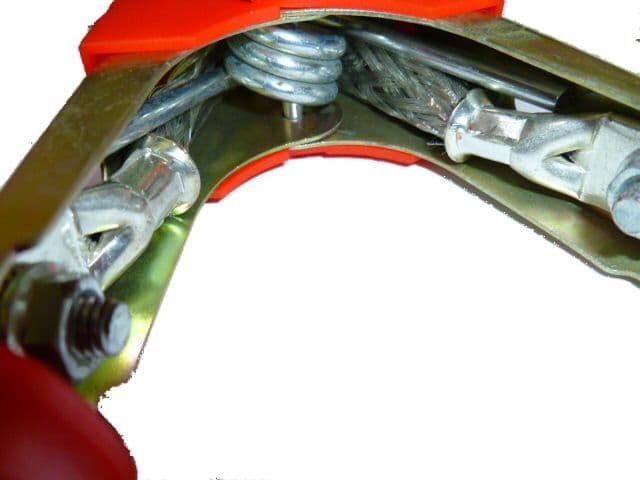 JUMP LEAD CROCODILE CLIPS 450 Amp peak - 300 Amp continuous rating ALT ...