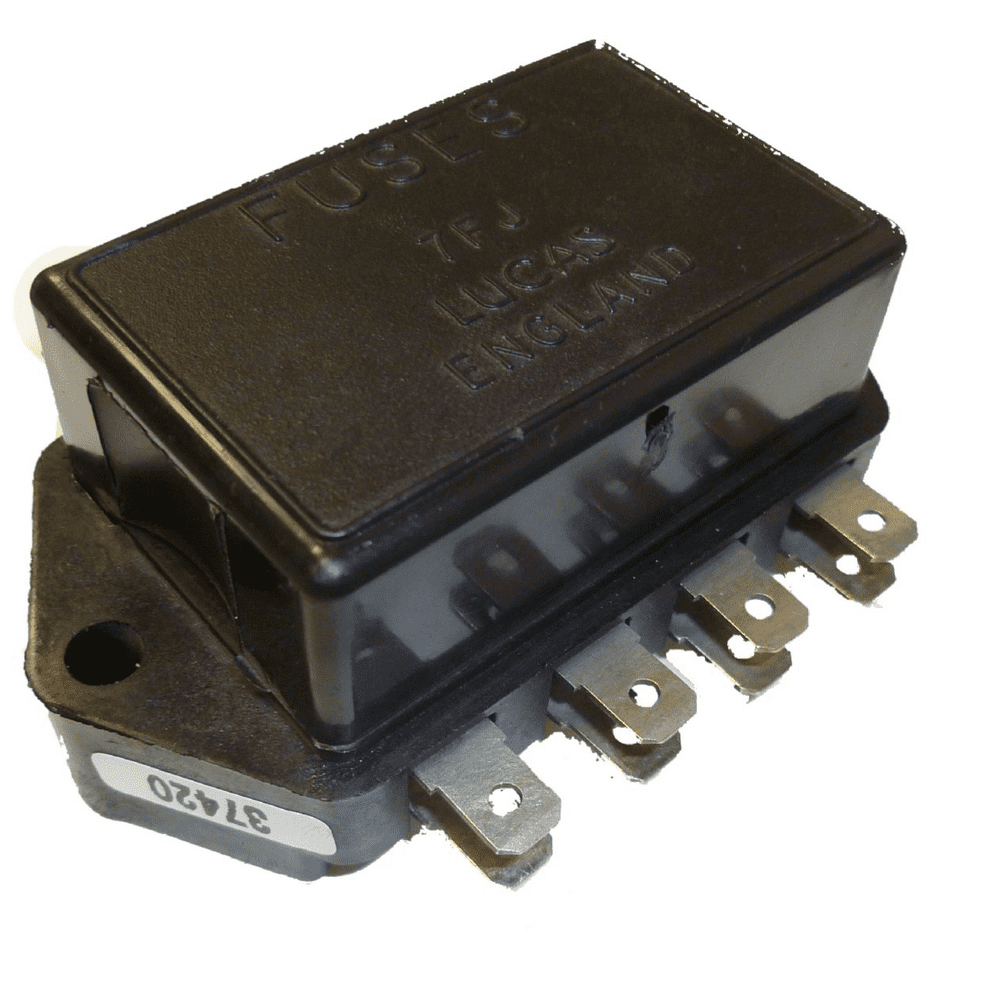 Lucas 4 Way Fuse Box for Glass Type Fuse- ALT/7FJ-37420-1-86-EE1
