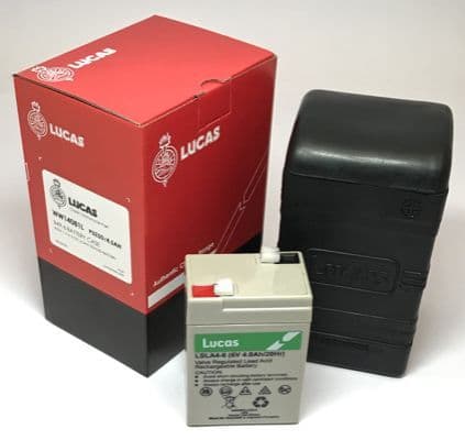 Lucas Battery Box with 1 Battery ALT/WW14081L-1-82-LL9