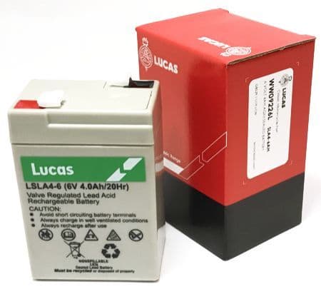 Lucas Battery LSLA4-6 ALT/WW09226L-1-82-LL8