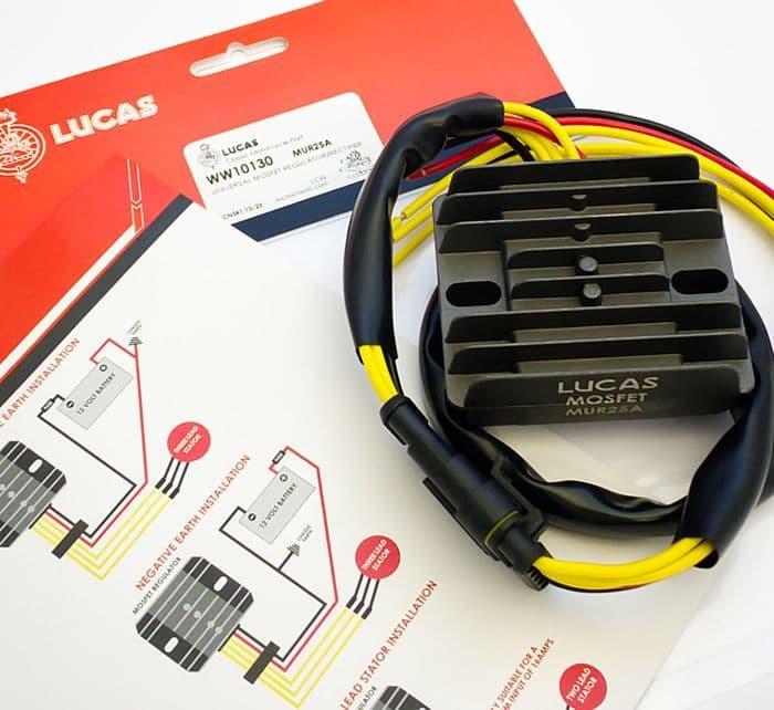 Lucas Universal MOSFET Rectifier/Regulator ALT/WW10130-1-82-M8