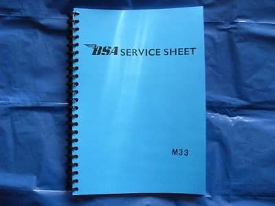 M33 SERVICE SHEET ALT/WW07419-1-82