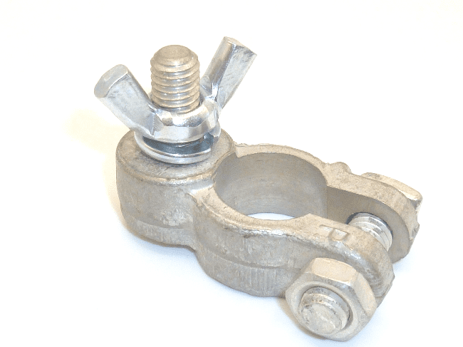 Positive Battery Terminal with M8 stud and Wing Nut ALT/BT4WP-1EA-99