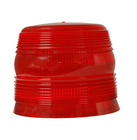 Red Lens for Xenon and LED Beacons-0-445-93