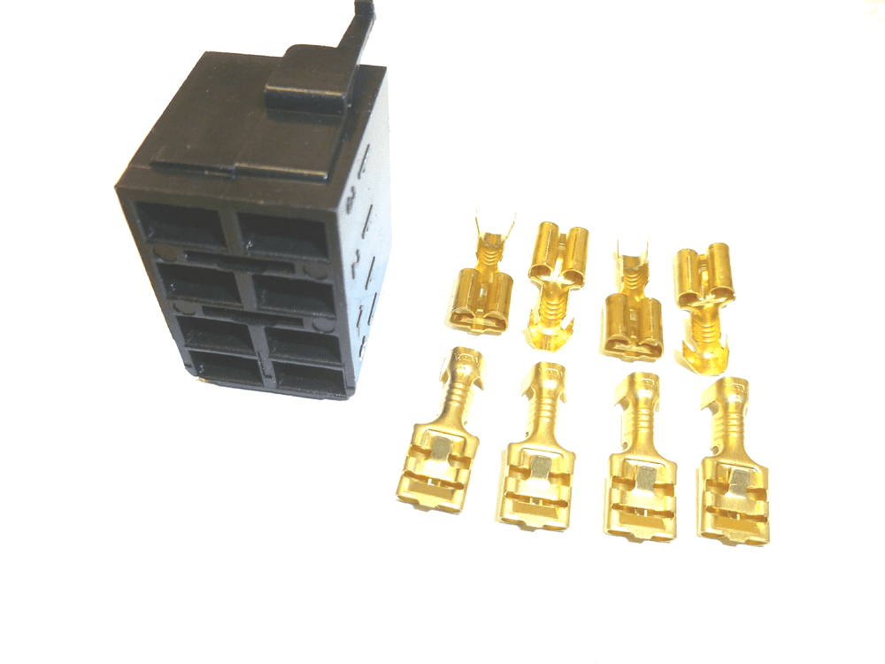 Rocker Switch Connector Block with Terminals-0-798-99