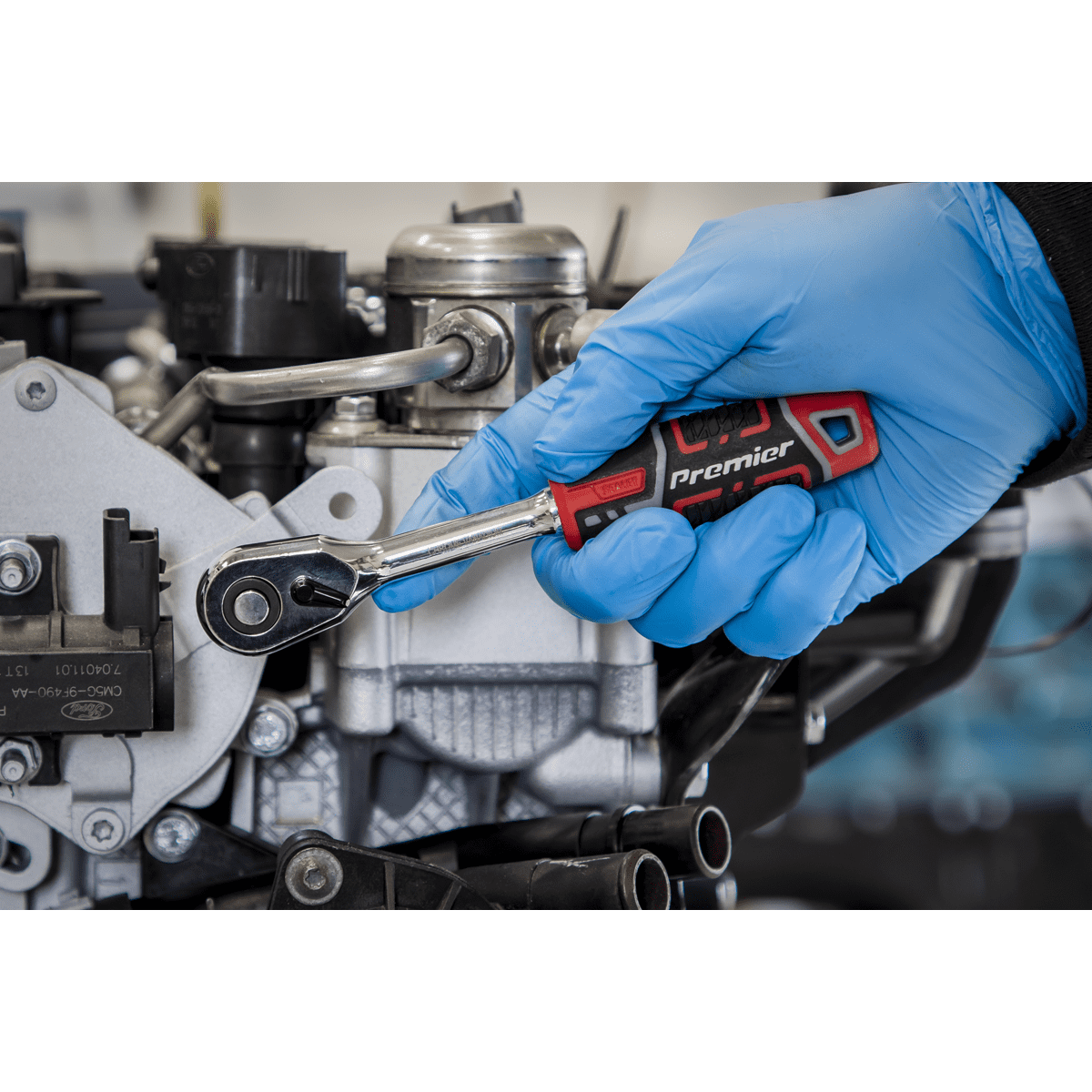 Ratchet Wrench 1/4"Sq Drive Flip Reverse