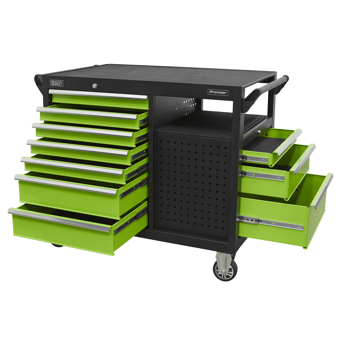 Mobile Workstation 10 Drawer 1140mm