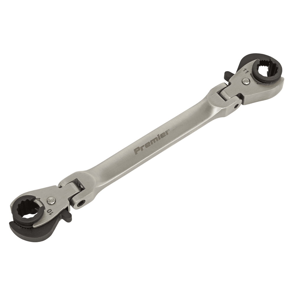 Brake Pipe Spanner Ratcheting 10 x 11mm
