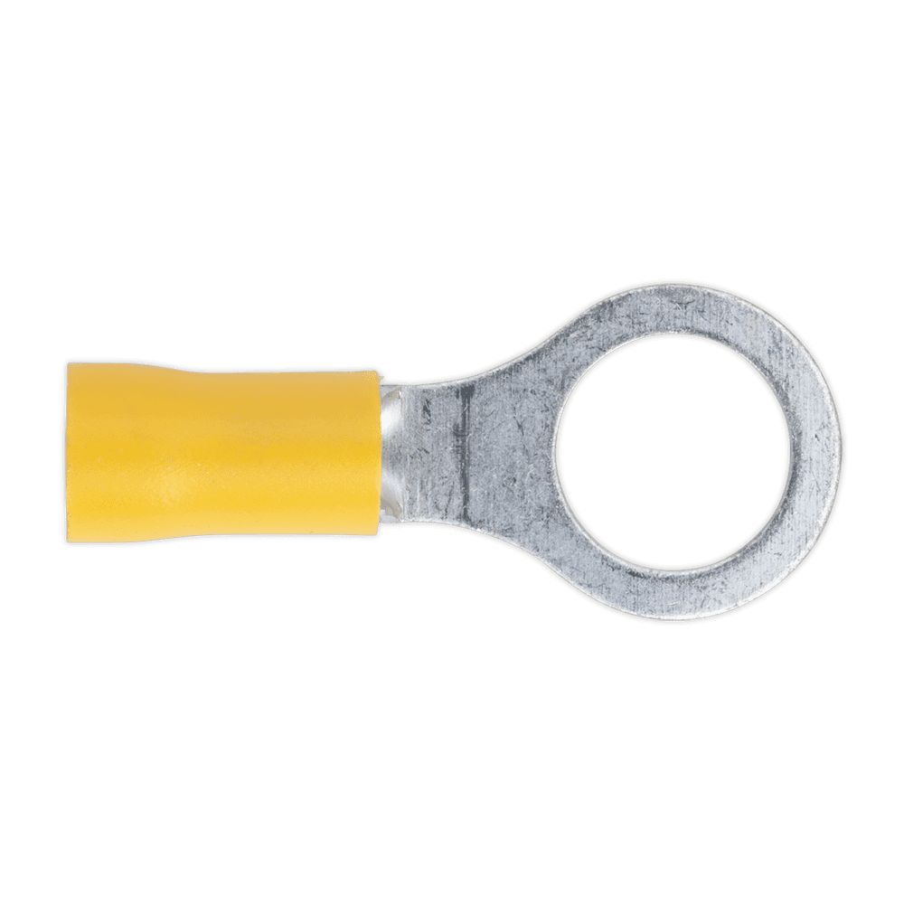 Easy-Entry Ring Terminal Ø10.5mm (3/8") Yellow Pack of 100