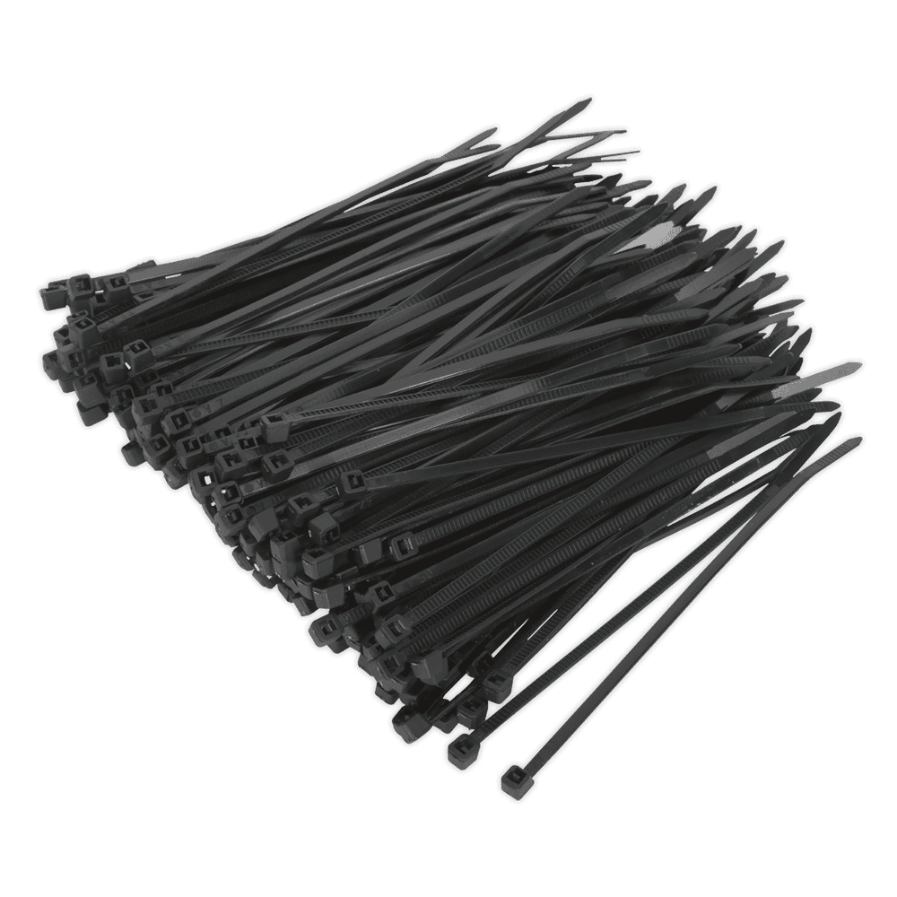 Cable Tie 100 x 2.5mm Black Pack of 200