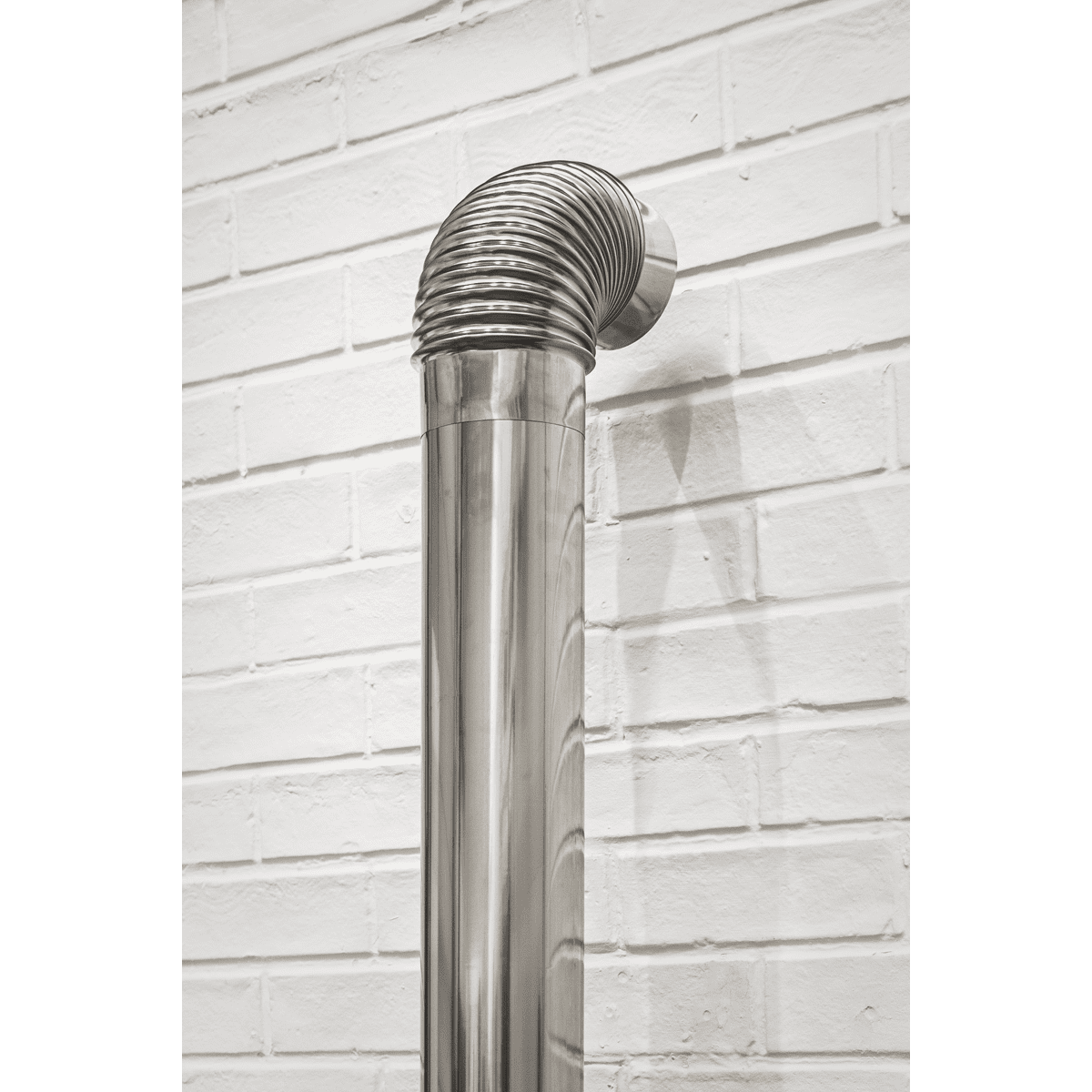 Stainless Steel Exhaust/Flue Extension Pipe for IR13/IR16 Ø100mm - 1000mm