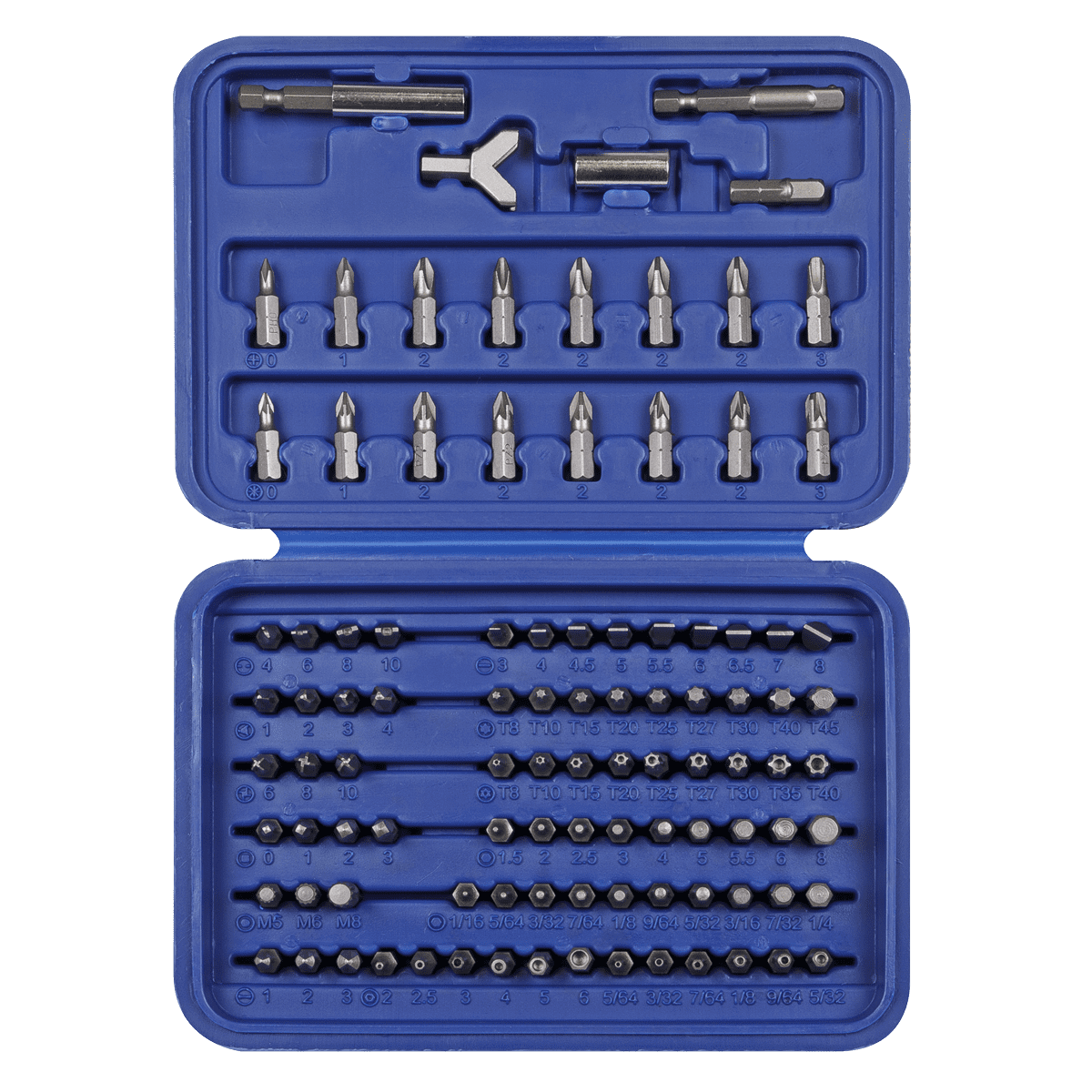 Power Tool/Security Bit Set 100pc