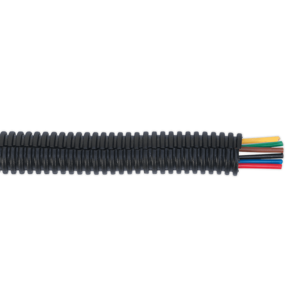 Convoluted Cable Sleeving Split Ø12-16mm 10m
