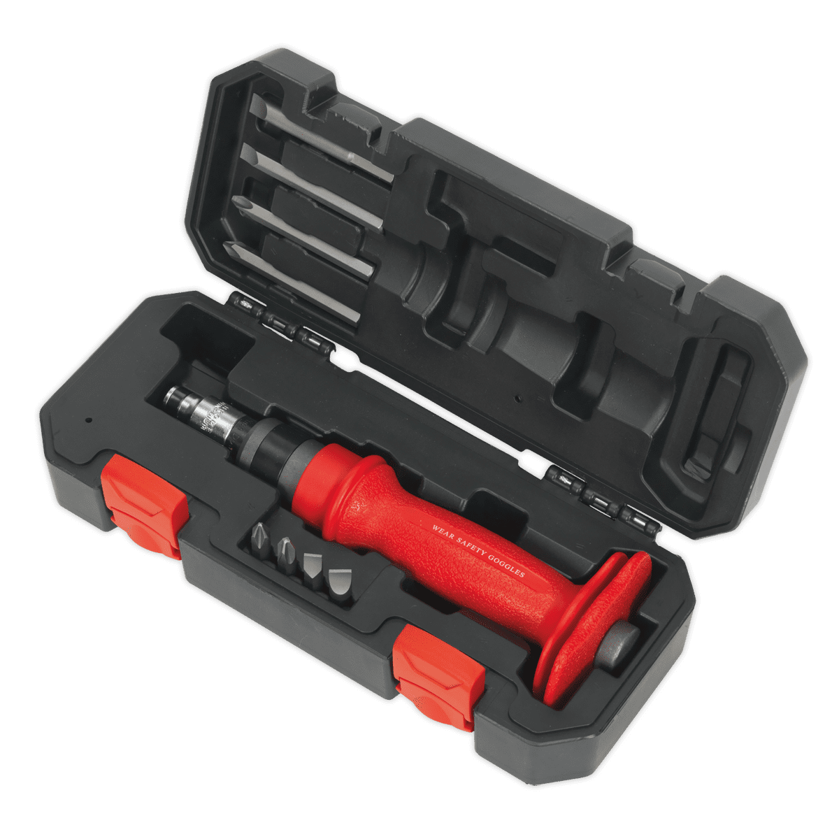 Impact Driver Set 10pc Heavy-Duty Protection Grip