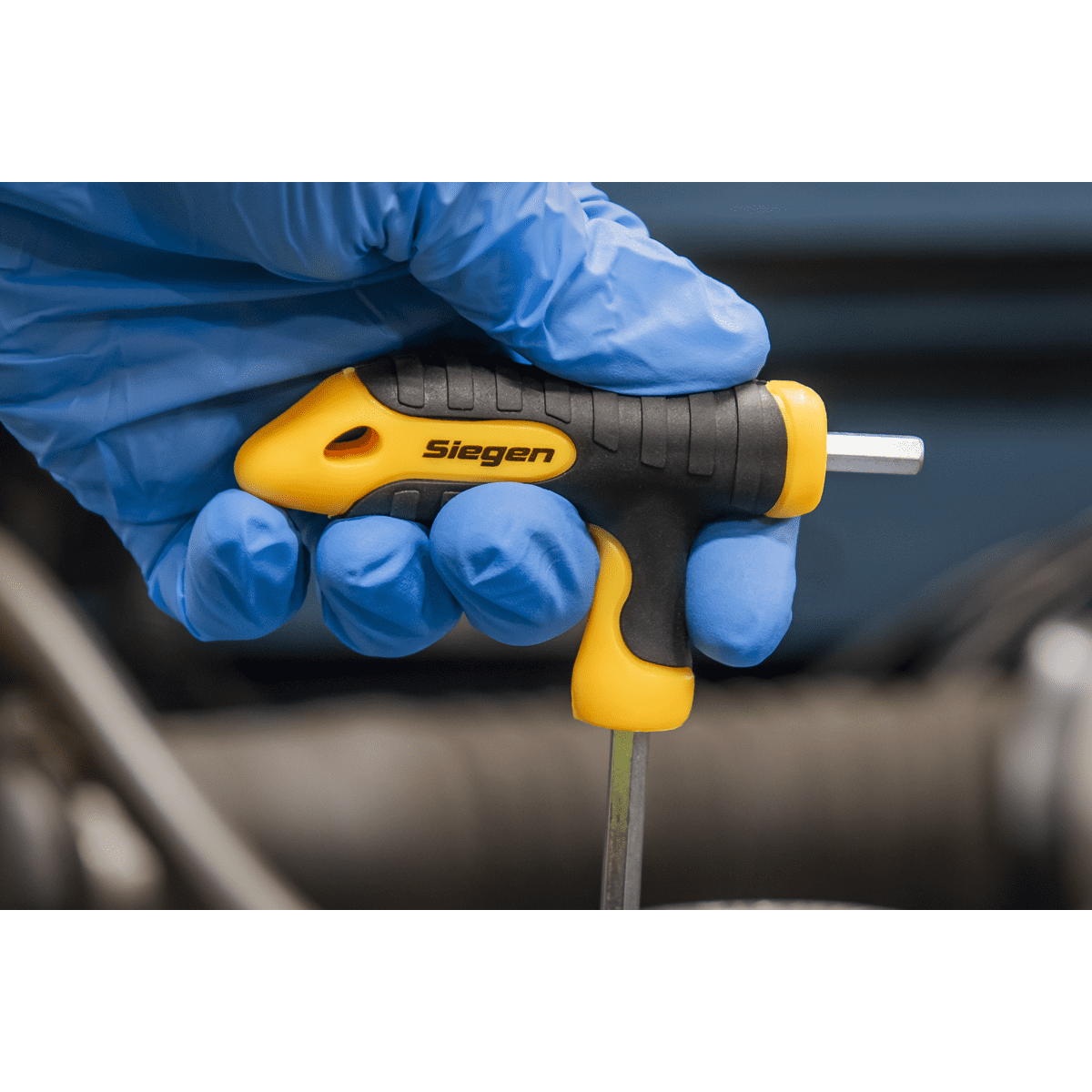 Ball-End Hex Key Set 10pc T-Handle Metric