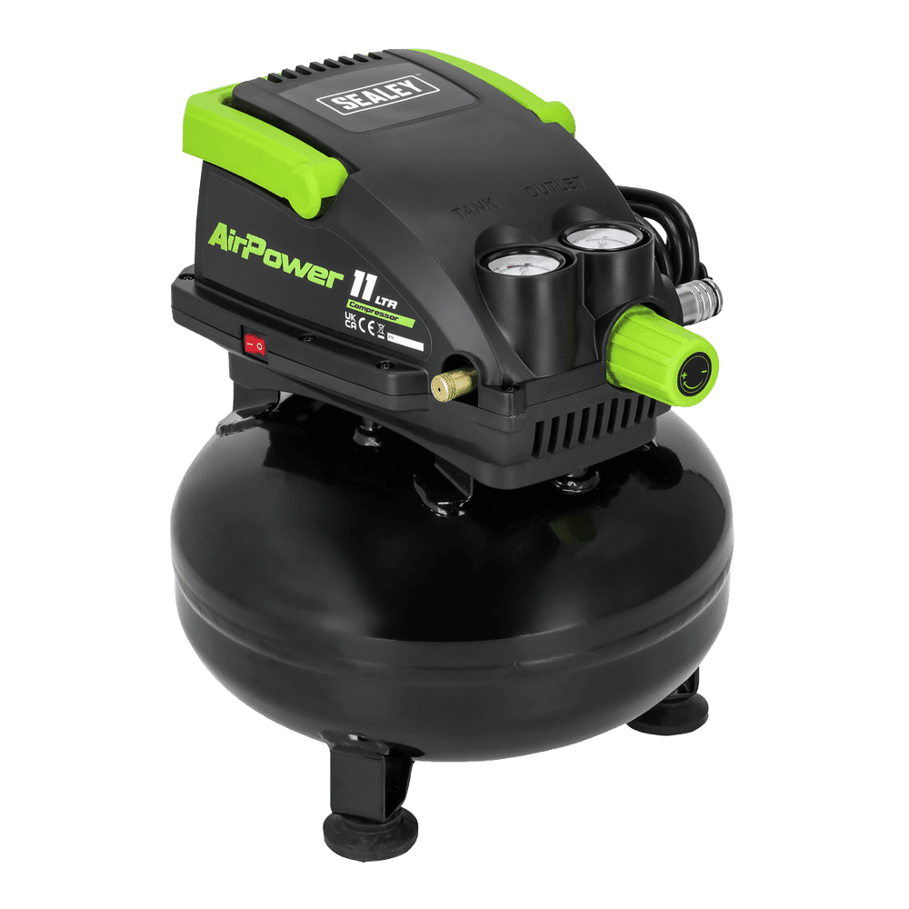 11L Oil Free Direct Drive Air Compressor 0.5hp