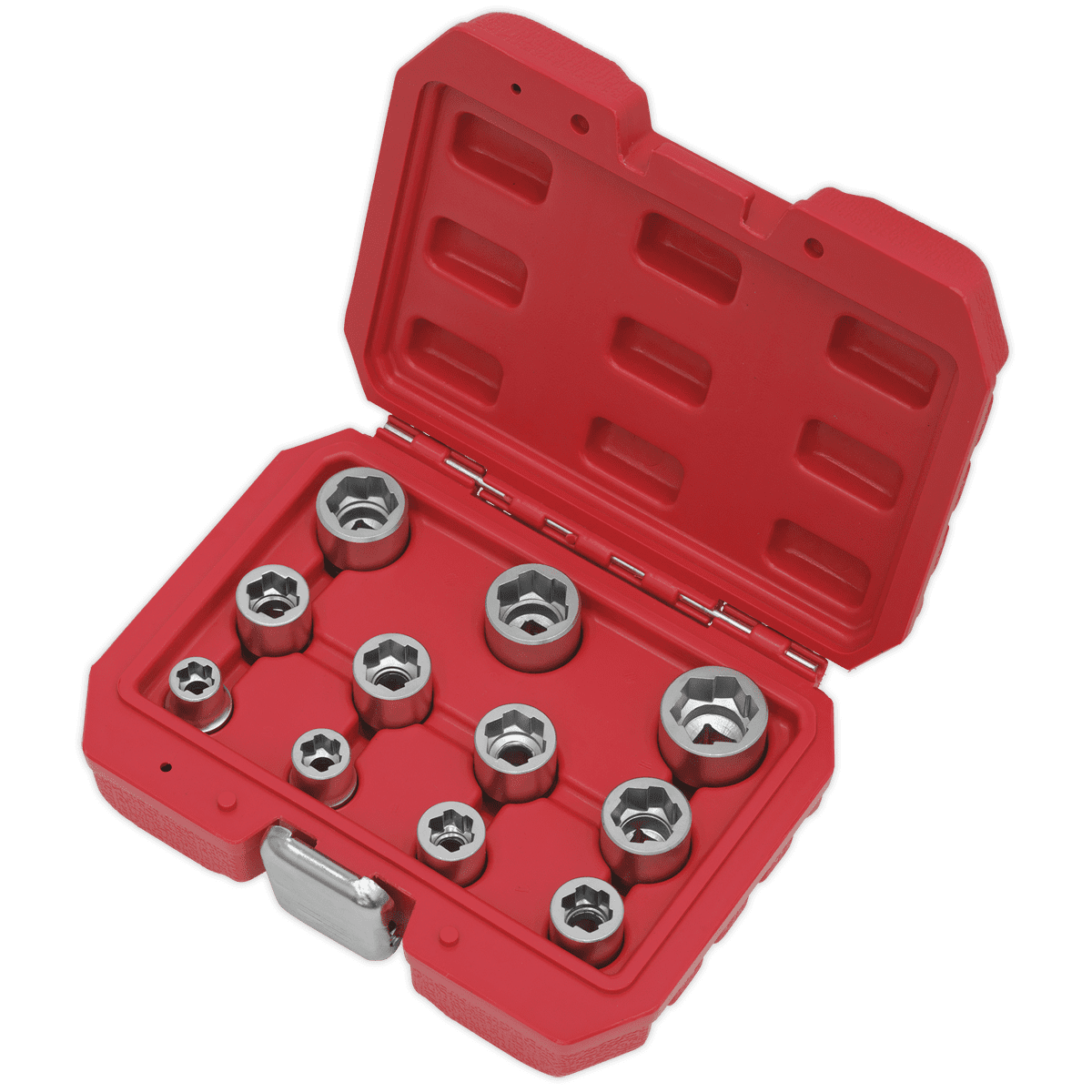 Bolt Extractor Socket Set 11pc 3/8"Sq Drive Metric