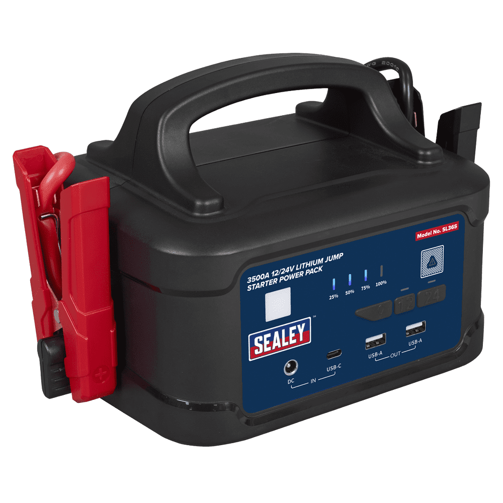 3500A 12/24V Lithium Jump Starter Power Pack