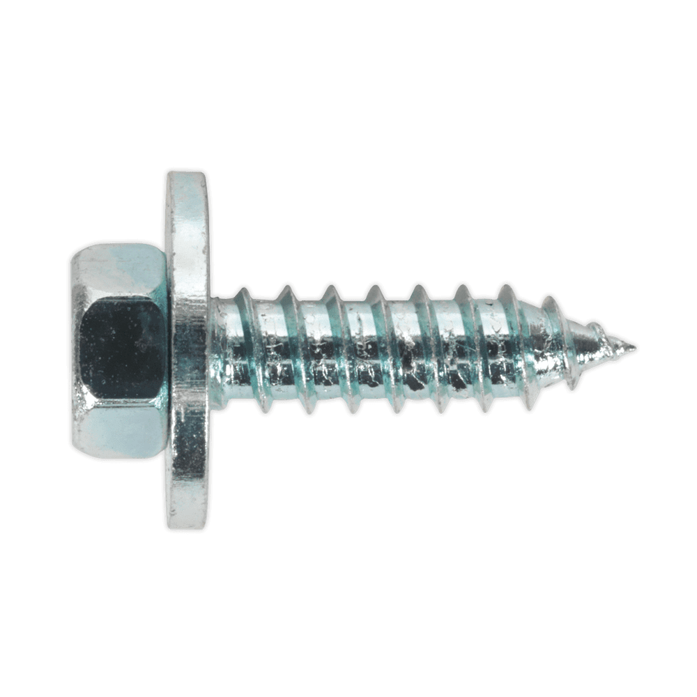Acme Screw with Captive Washer #12 x 3/4" Zinc Pack of 100
