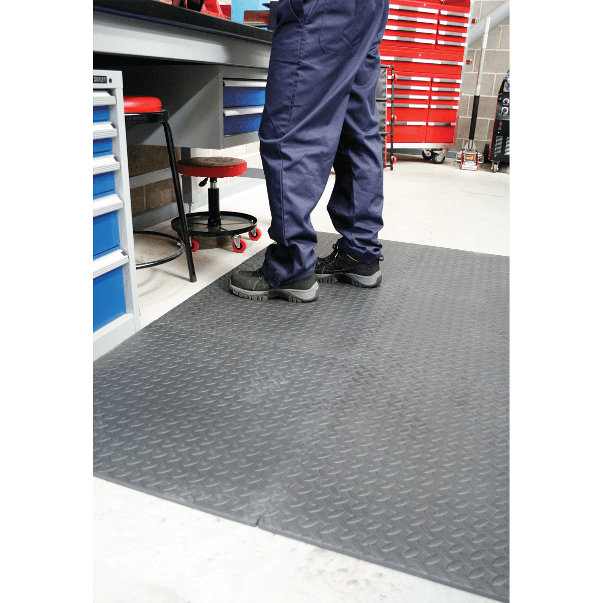 Interlocking EVA Foam Workshop Mat Set 1200 x 1800mm