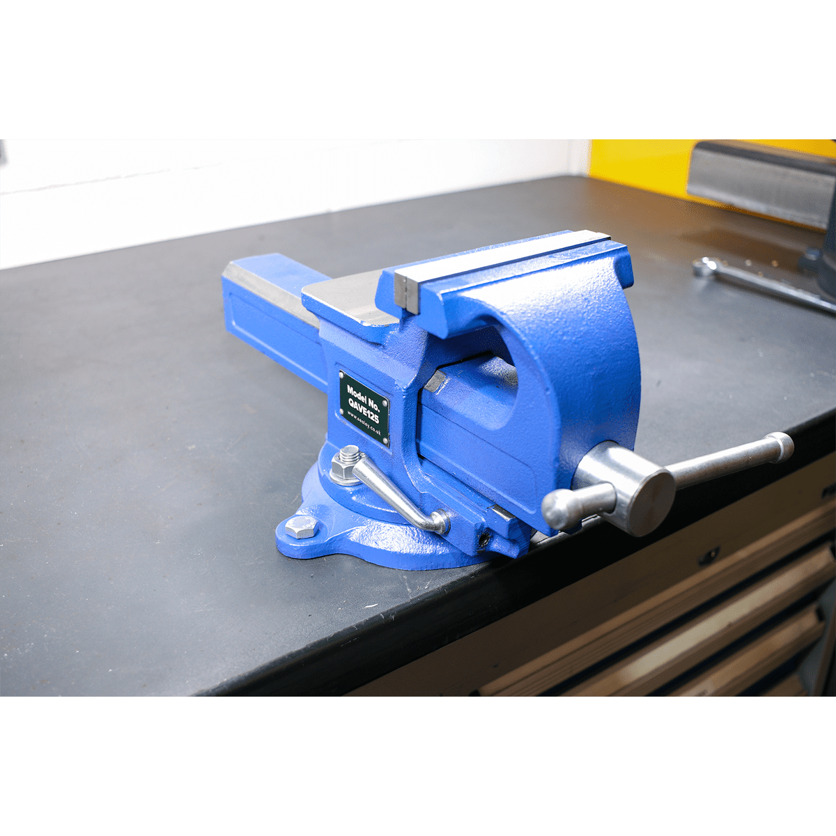 Vice 125mm Quick Action Swivel Base SG Iron
