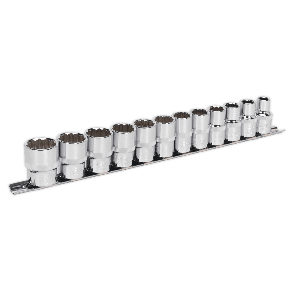 Socket Set 12pc 1/2"Sq Drive 12pt WallDrive® Metric