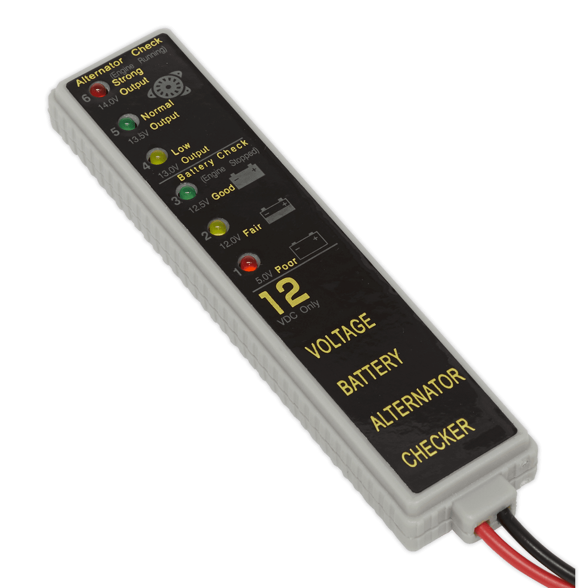 Battery & Alternator Tester 12V LED