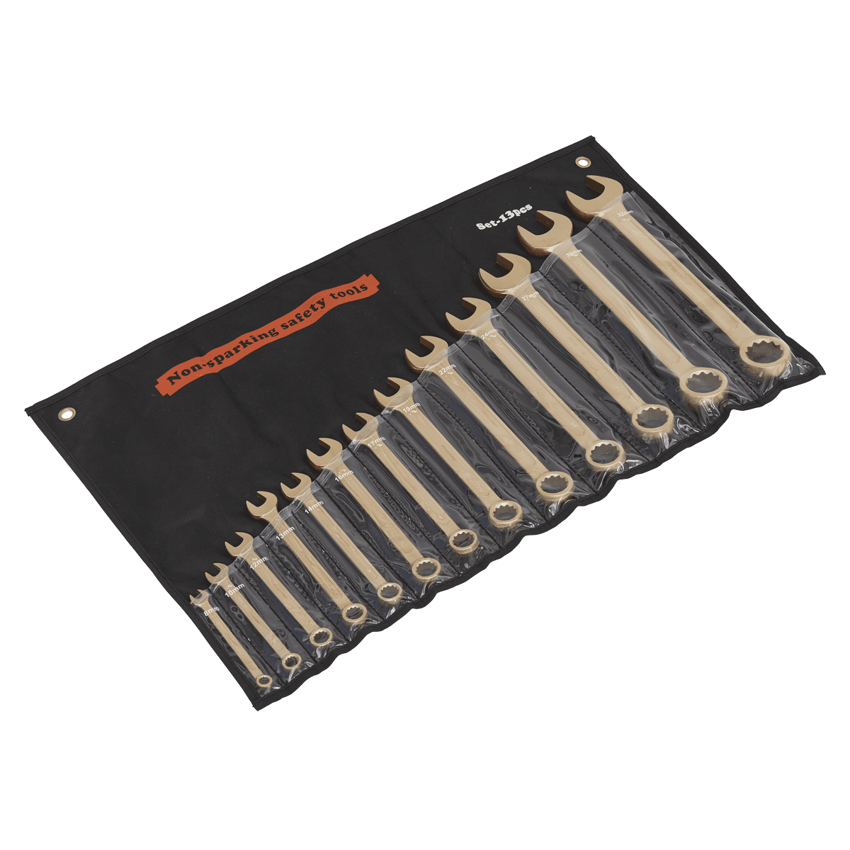 Combination Spanner Set 13pc 8-32mm - Non-Sparking