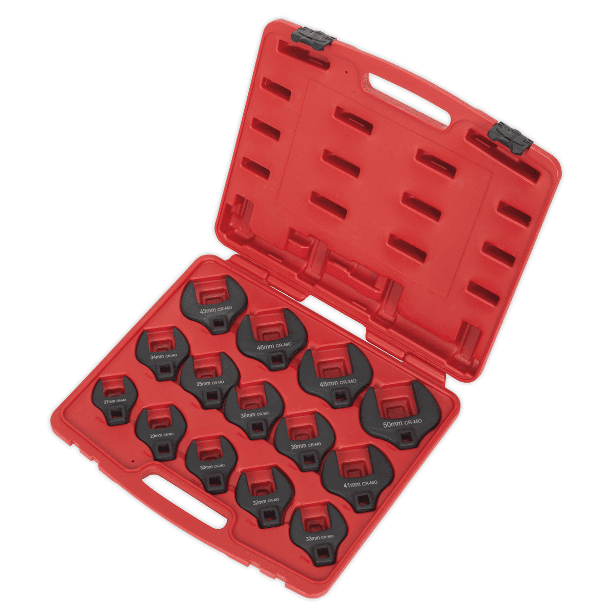 Crow's Foot Spanner Set 14pc 1/2"Sq Drive Metric