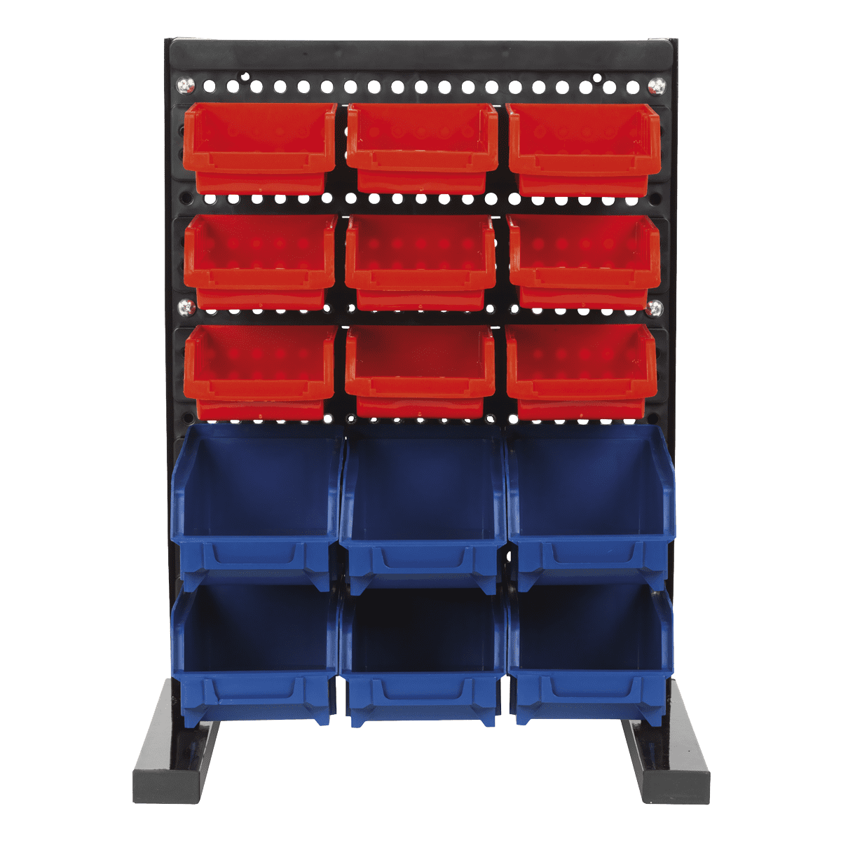 Bin Storage System Bench Mounting 15 Bin