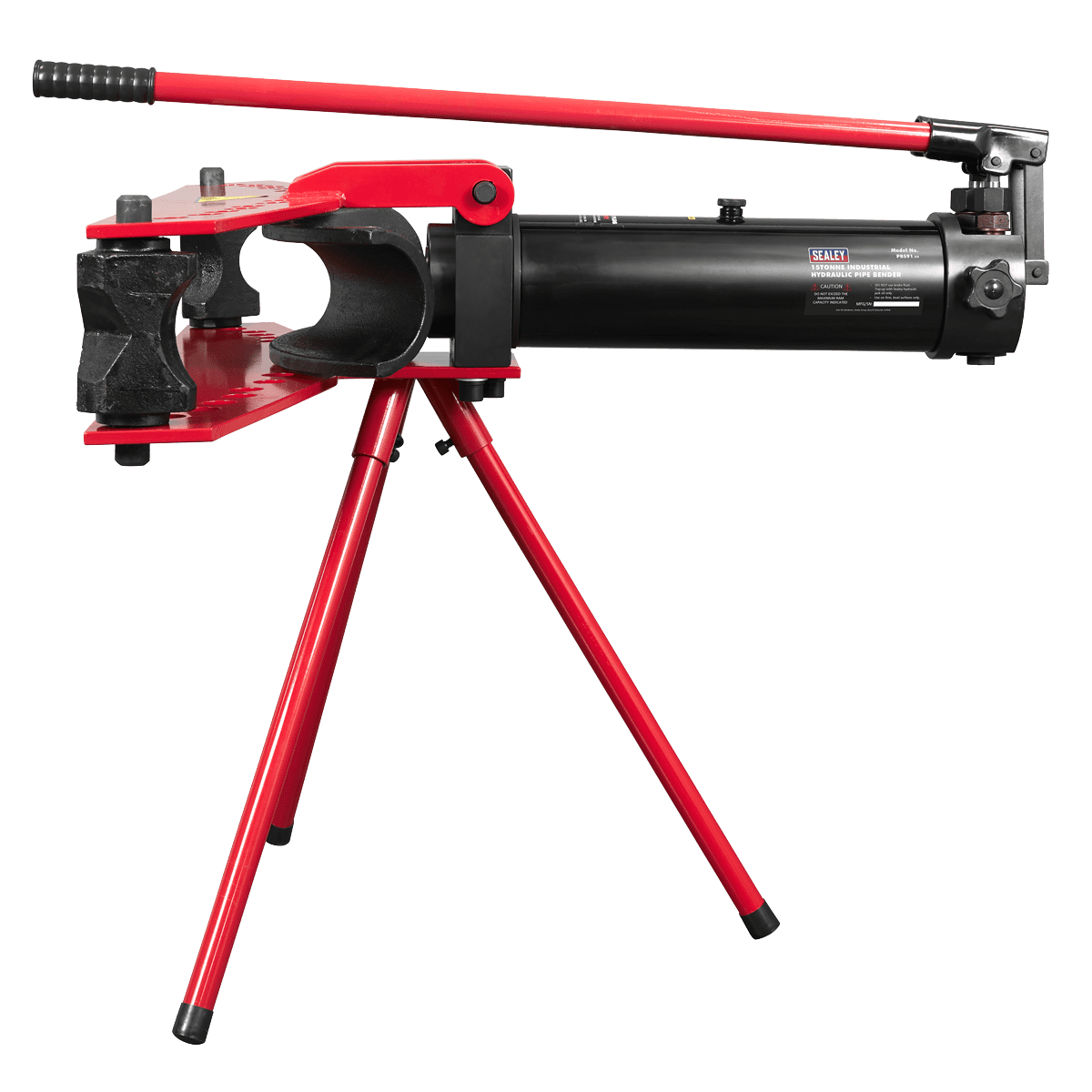 Industrial Hydraulic Pipe Bender with Stand 15 Tonne