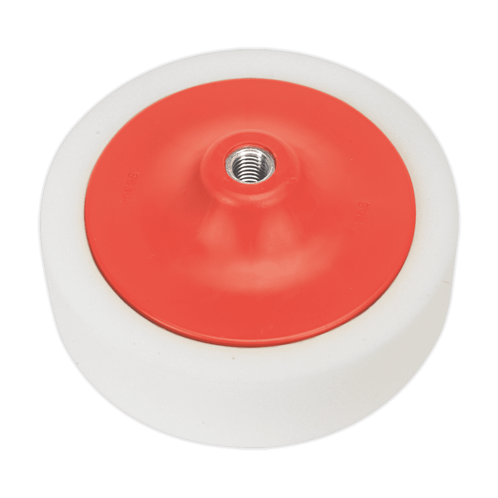 Buffing & Polishing Foam Head Ø150 x 50mm M14 x 2mm White/Dense