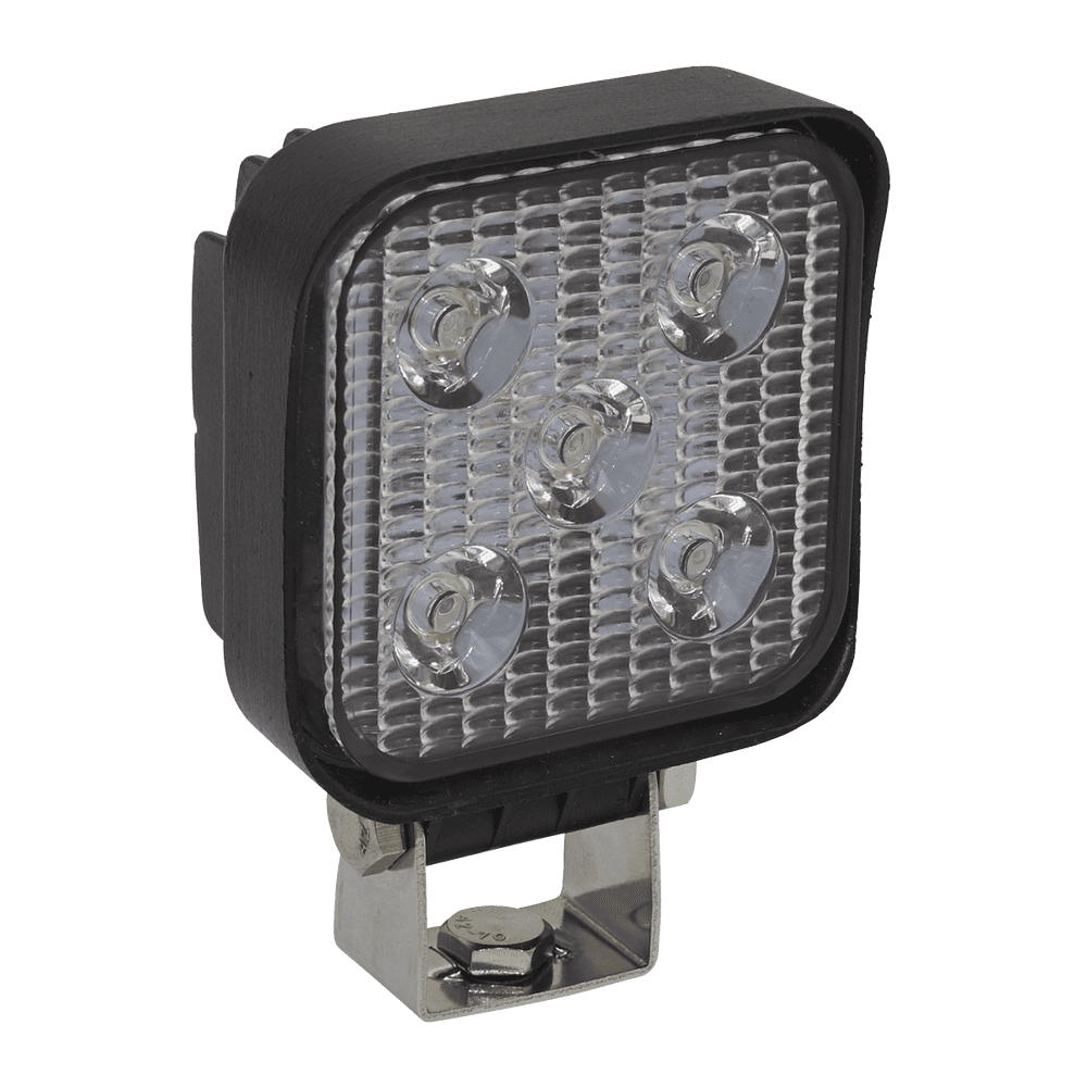 Mini Square Worklight with Mounting Bracket 15W SMD LED